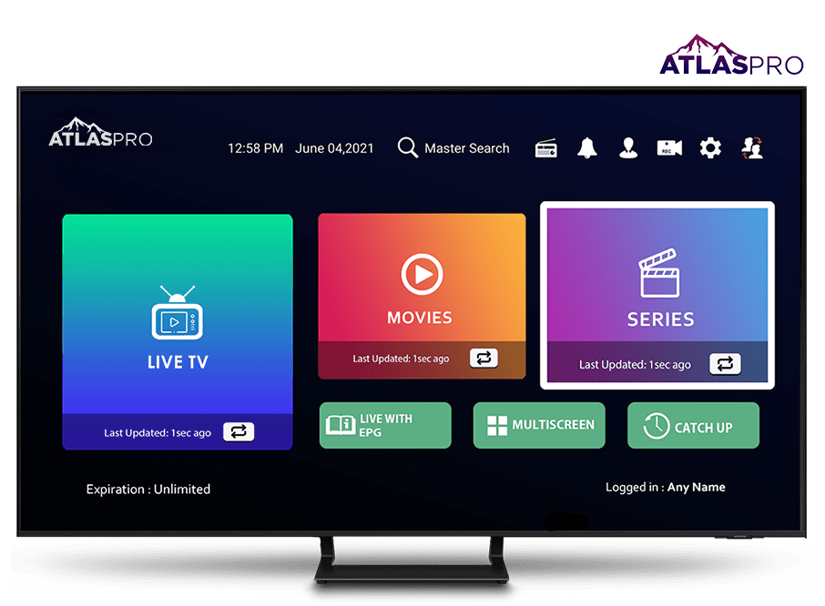 Atlas Pro ONTV - Abonnement IPTV Premium en 2026